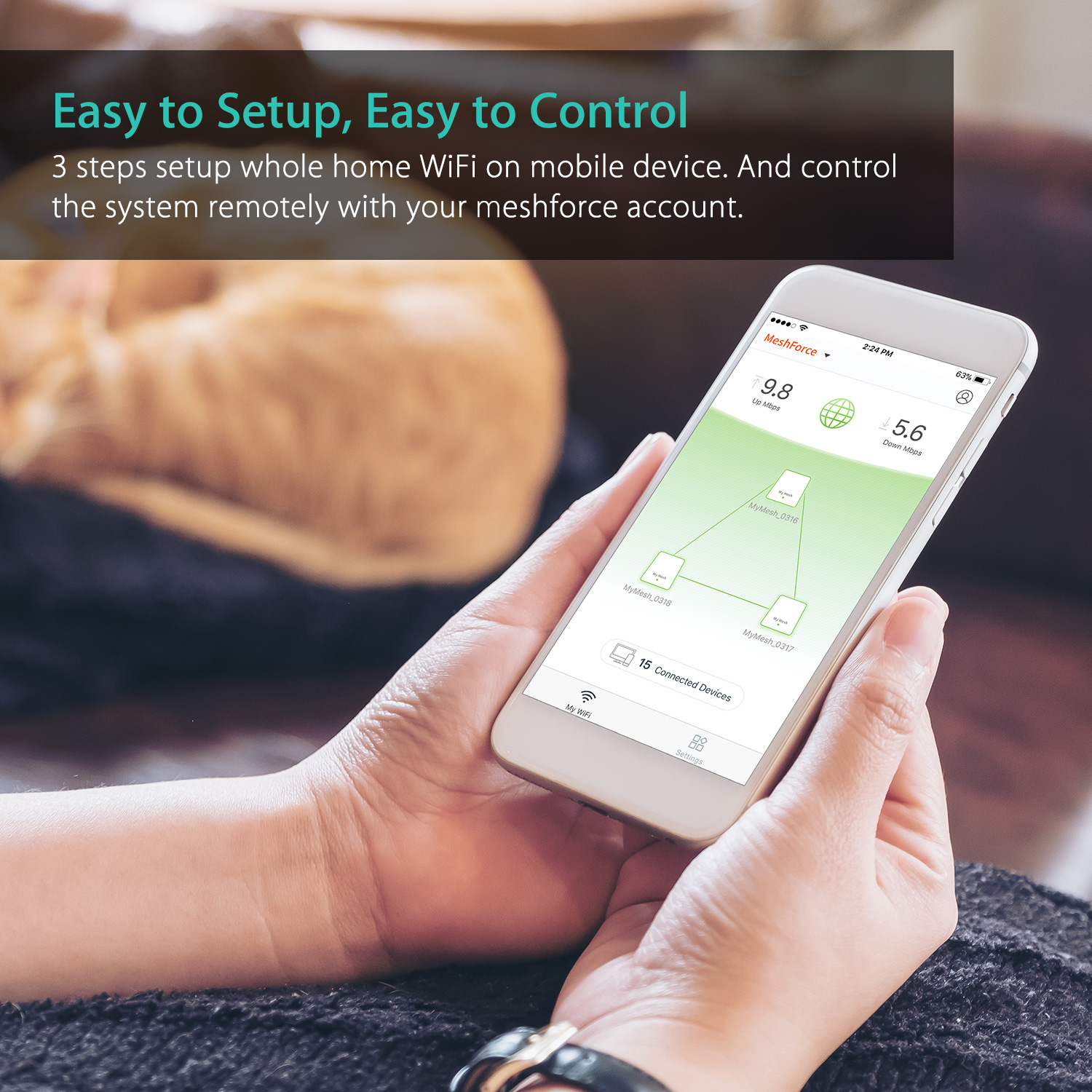 MeshForce M1 Whole Home WiFi System - Product Details