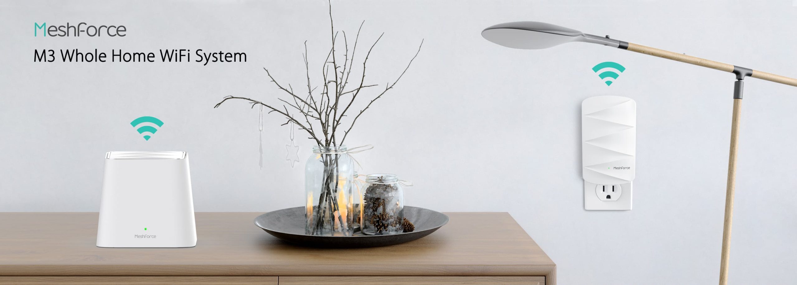 MeshForce: Whole Home Mesh WiFi System | WiFi Router Replacement