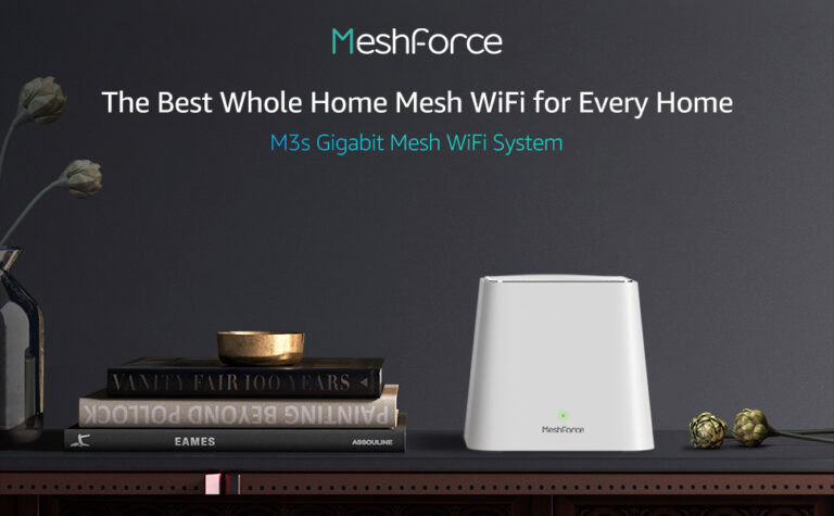 MeshForce Whole Home Mesh WiFi System - M3 - Router Replacement